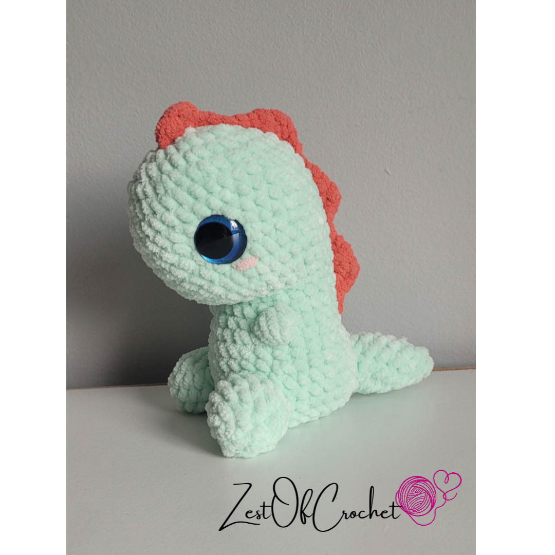 Drake the dino – Zest Of Crochet par Sarha-Jade Baran